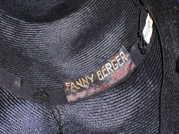 FANNY BERGER; the Jewish milliner | HISTORY ON YOUR HEAD